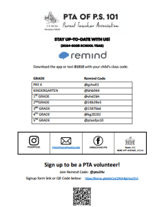 PS 101 The Verrazzano School | The 101 Experience: Where Kids Thrive!