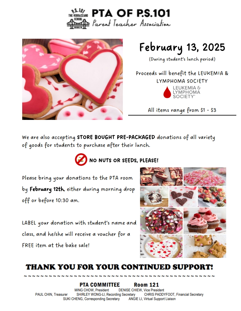 PS 101 The Verrazzano School | The 101 Experience: Where Kids Thrive!