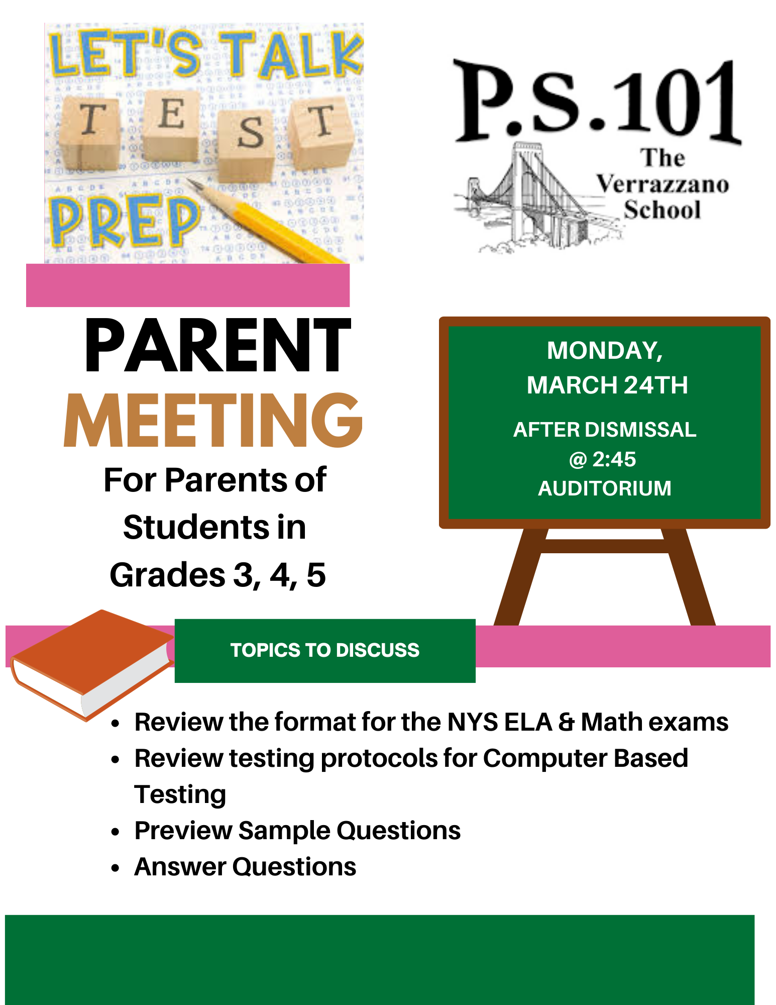 PS 101 The Verrazzano School | The 101 Experience: Where Kids Thrive!